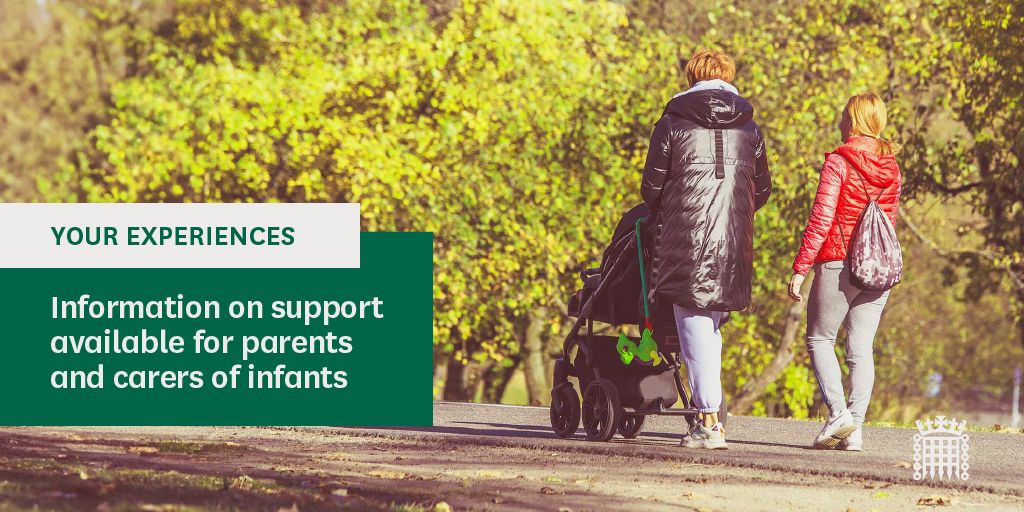 Debate: Information on support available for parents and carers of infants