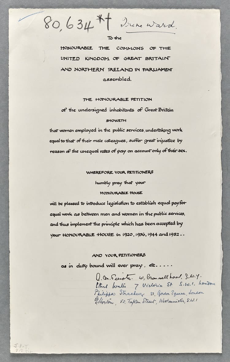 The history of petitions