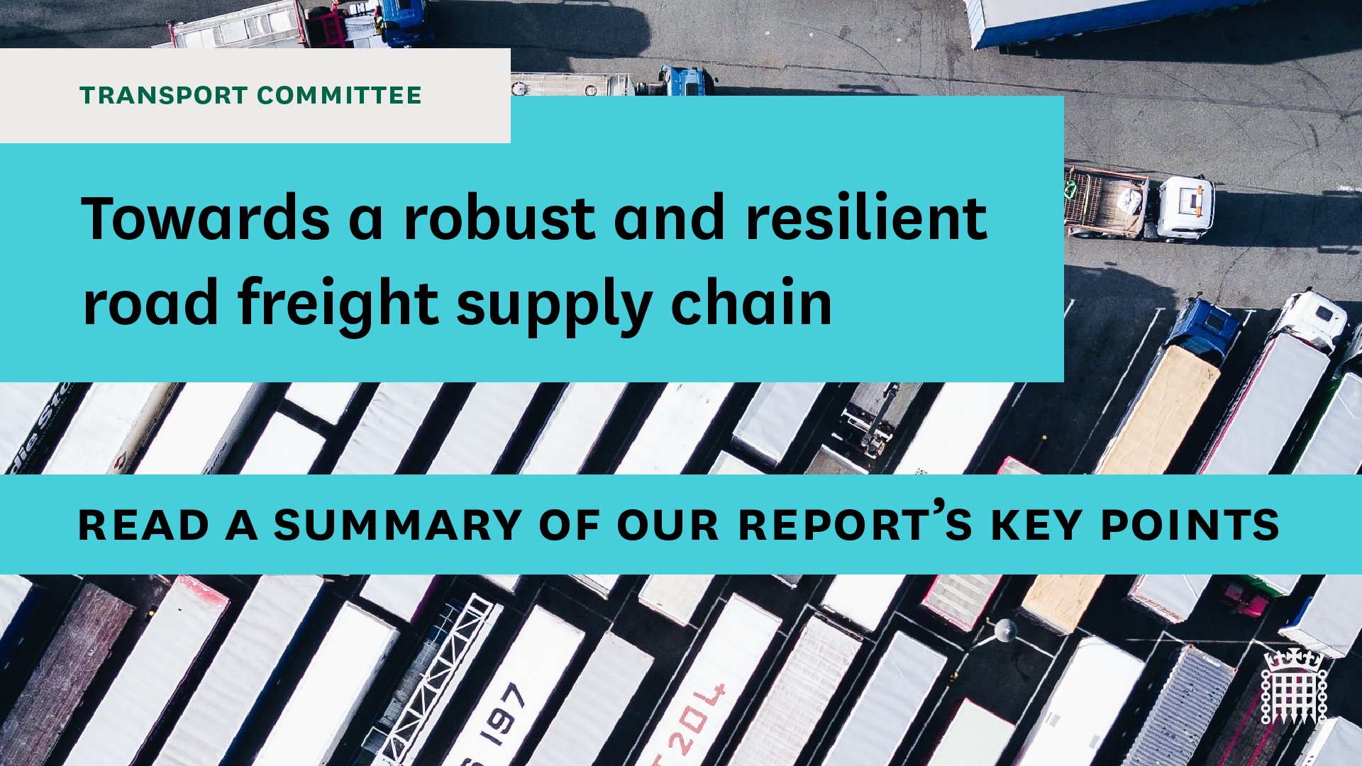 Towards a robust and resilient road freight supply chain